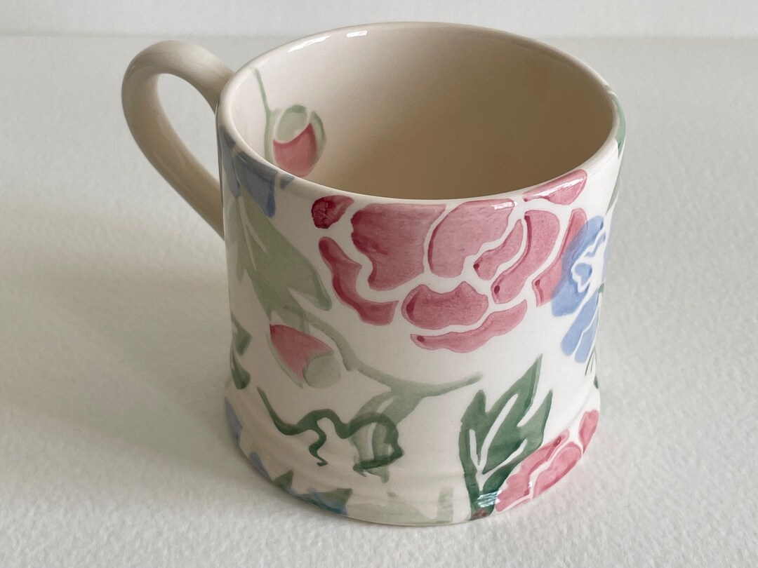 Emma Bridgewater Floral, Flowers, Roses, Rosebuds Mug, Half Pint Size ...