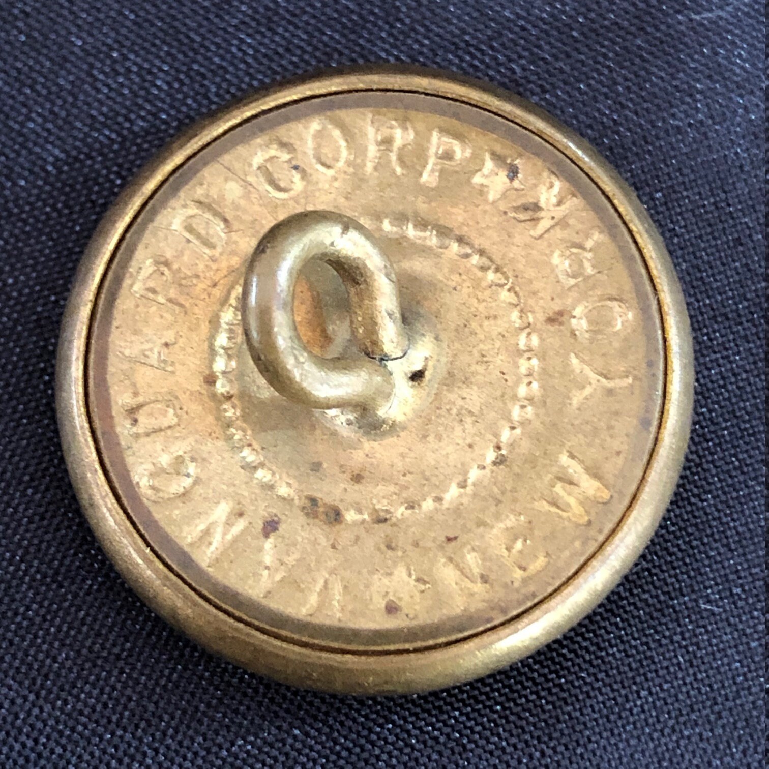 Vintage Naval Officer Military Uniform Brass Buttons Three | Etsy