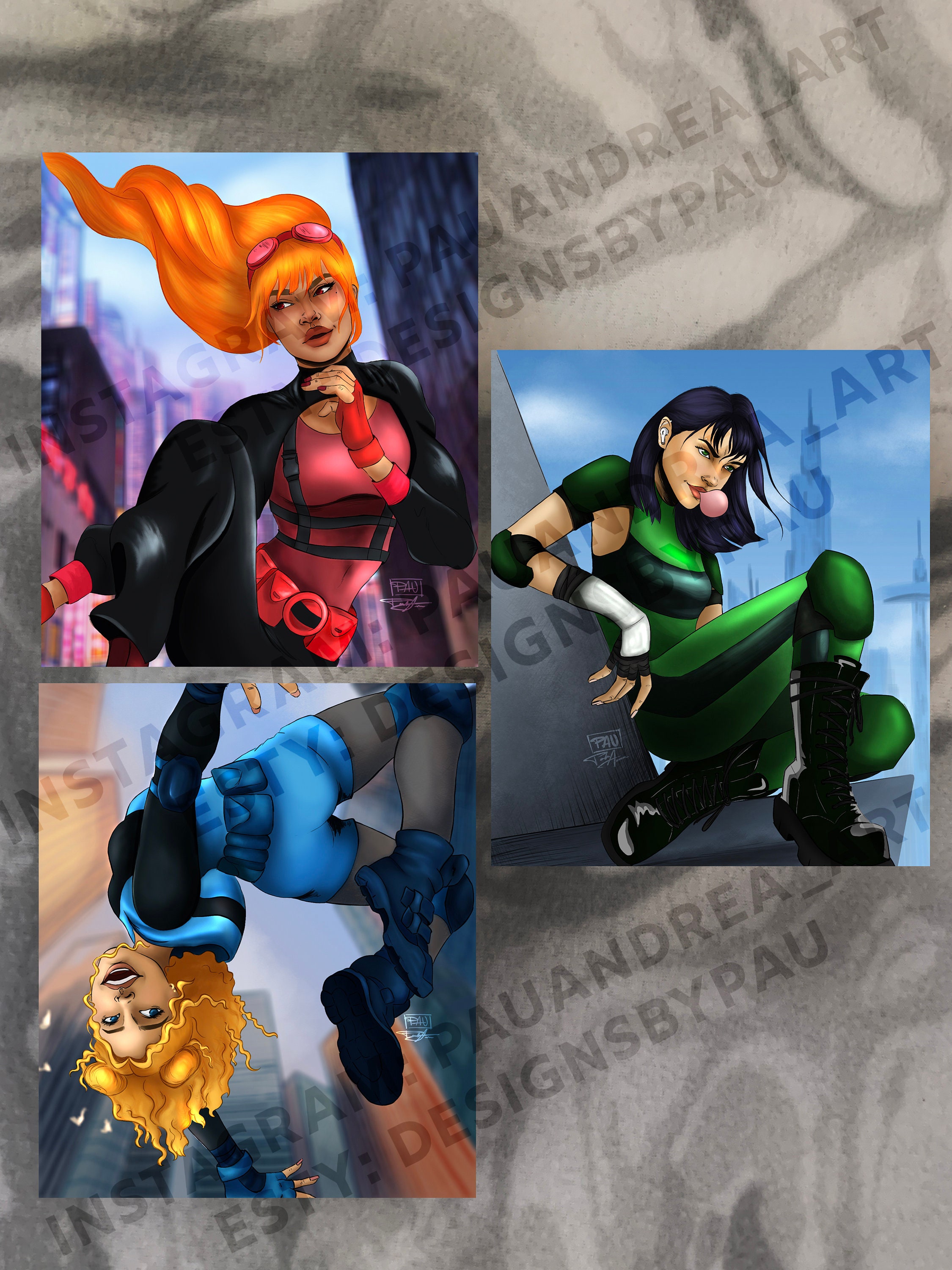 Modern Powerpuff Girls - Etsy