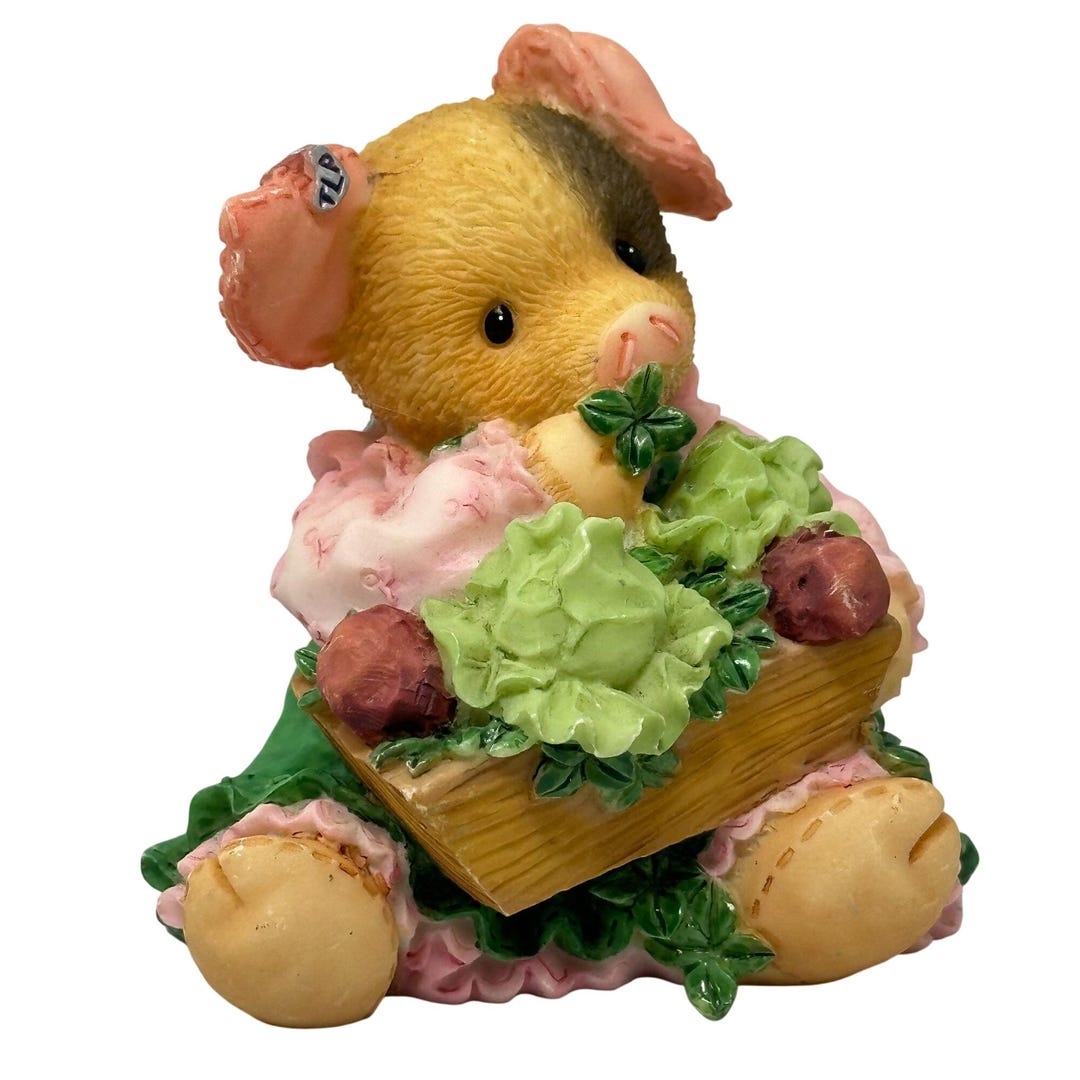 Enesco This Little Piggy Figurine Sow Lucky 1987 Collectible Pig ...