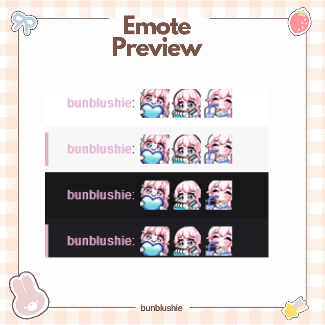 Honkai Star Rail March 7th for Emotes Twitch/discord Custom Twitch ...