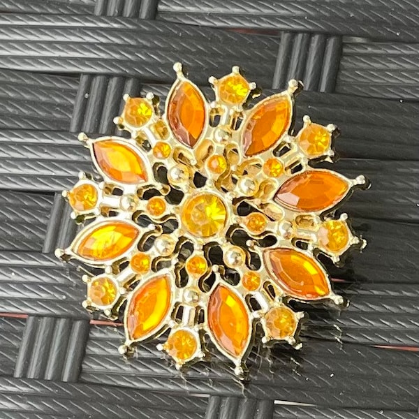 Sunburst Brooch - Etsy