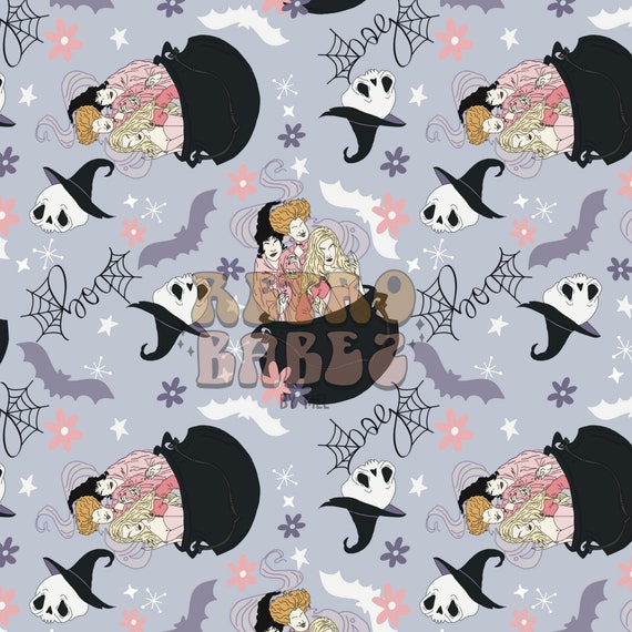 Hocus Pocus Seamless Design and Sublimation Png - Etsy