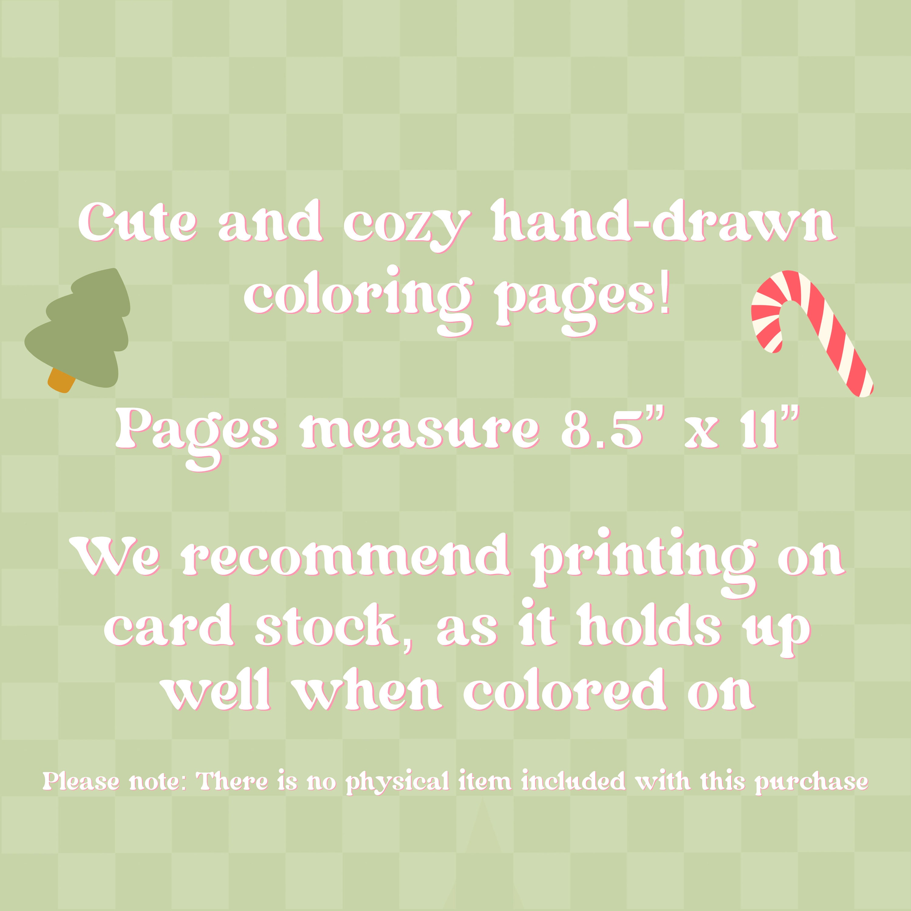 Printable Holiday Adult Coloring Pages Instant Downloadable Art ...