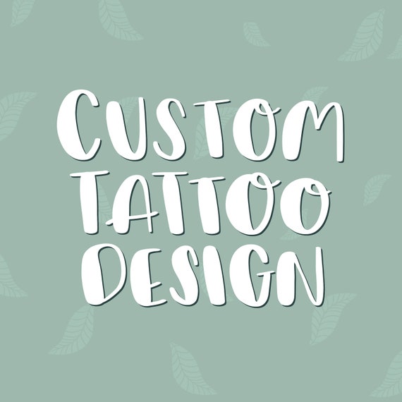 Custom Tattoo Design Commissioned Tattoo Drawing Custom | Etsy