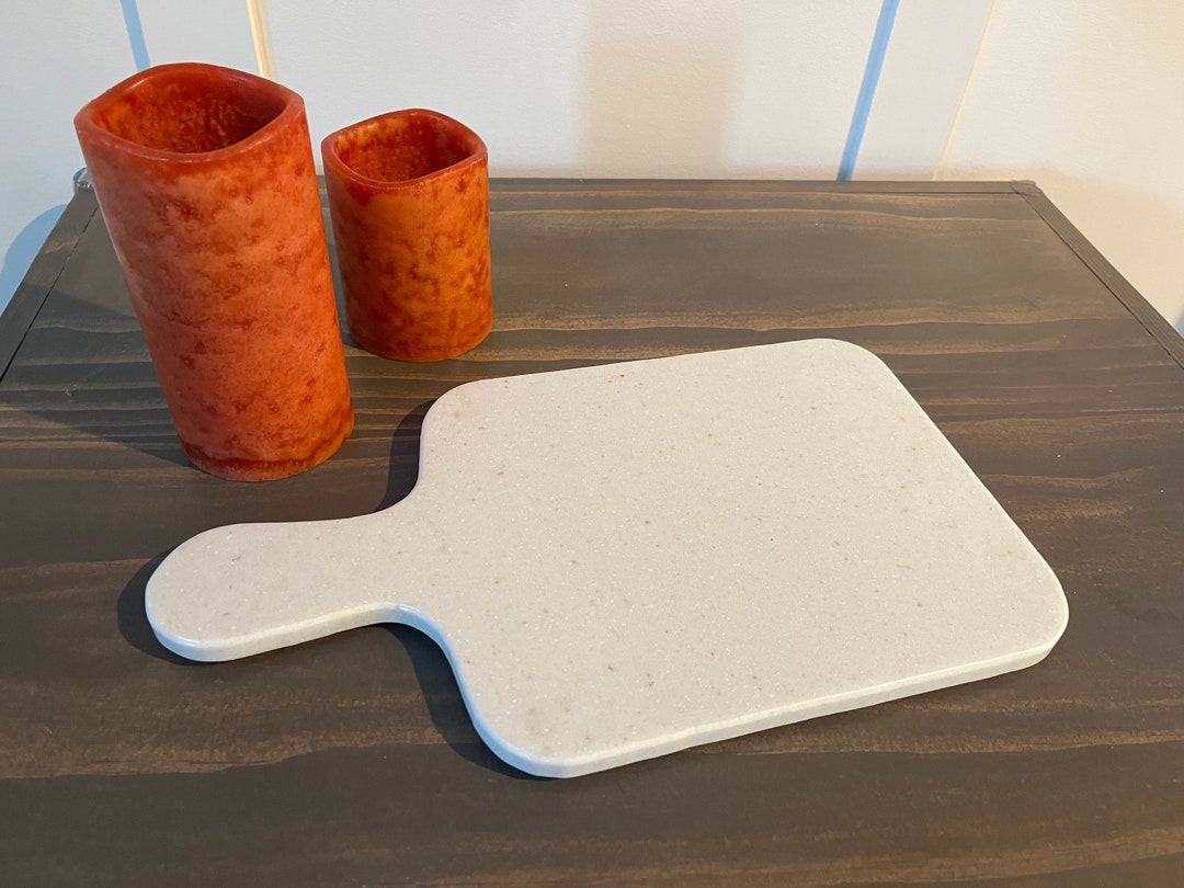 Corian Cutting Board With Handle, Butter Board, Wine and Cheese Board ...