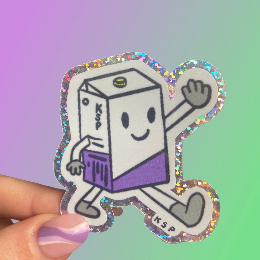 Choccy Milk Man Sticker - Etsy