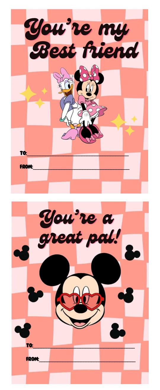 Printable-retro Kids Valentine's Day Cards - Etsy Canada