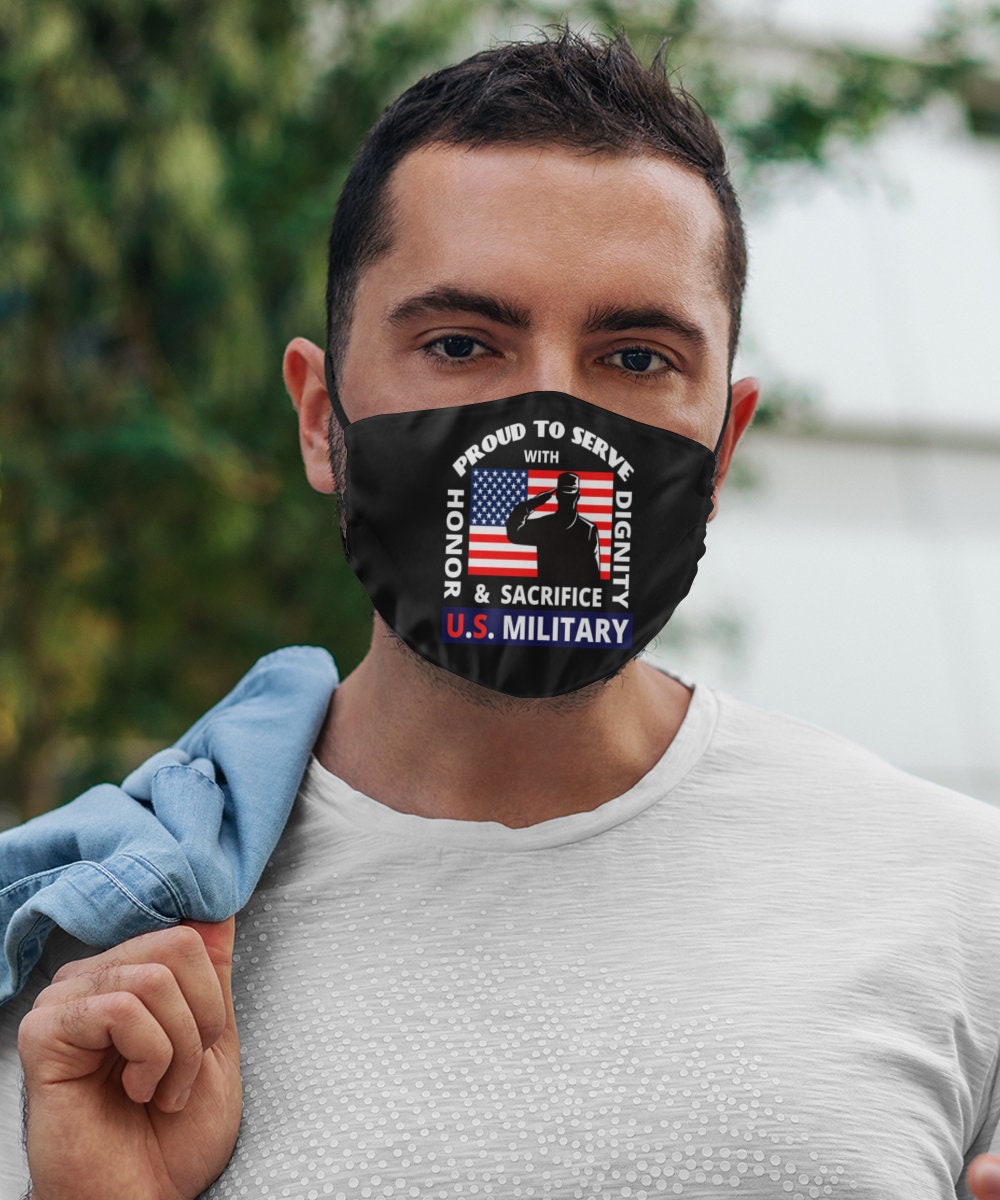 Military Face Mask Pack for U.S. Soldiers Enlisted Veterans | Etsy