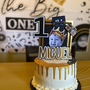 Notorious One Cake Topper - Etsy