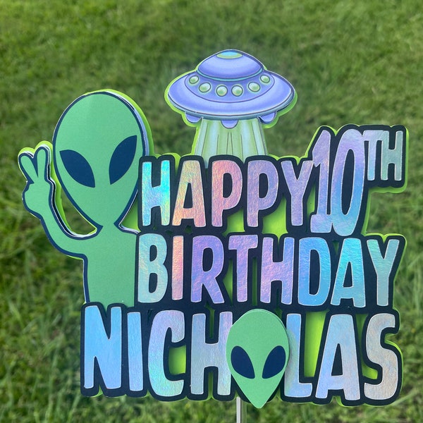 Alien Birthday Party - Etsy