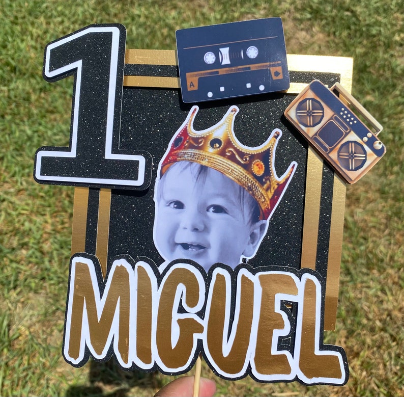 Notorious One Cake Topper - Etsy