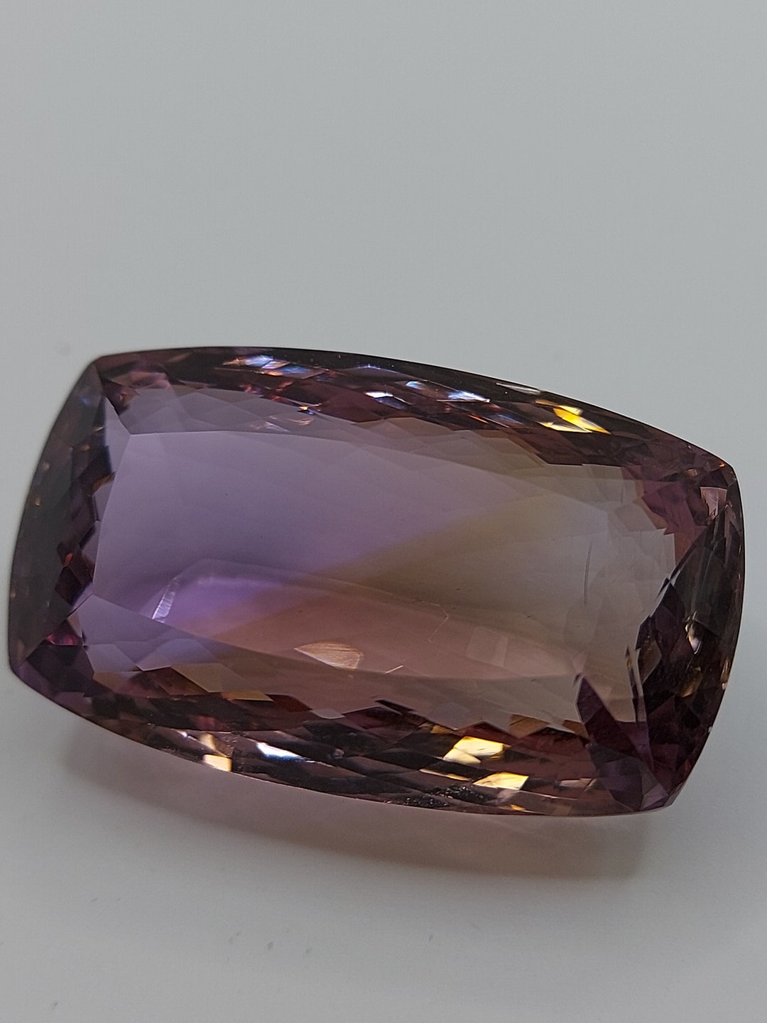 Enormous Natural Ametrine Gemstone - Faceted Loose Trystine Quartz 102. ...