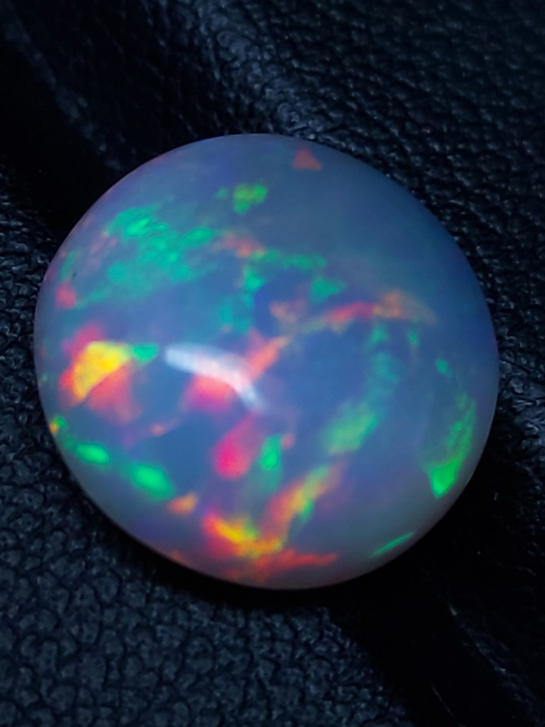 Translucent White Opal Cabochon - Loose Natural Welo Opal Gemstone 6.90 ...