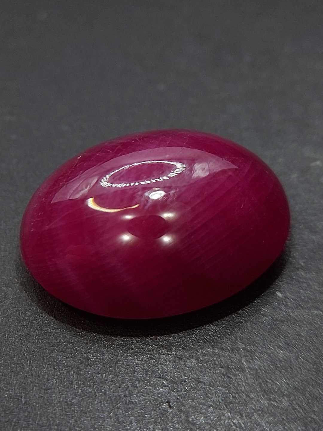 Natural Giant Ruby Cabochon - Untreated Pink Ruby Gemstone 17.25 CTS ...