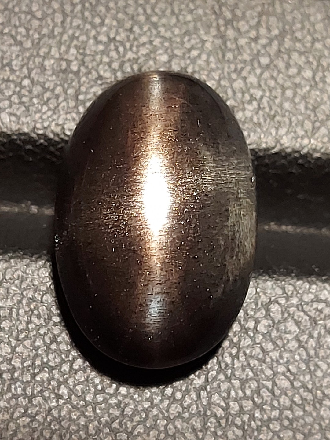 Vivid Black Star Sunstone Cabochon - Loose Natural Sunstone Gemstone 15 ...