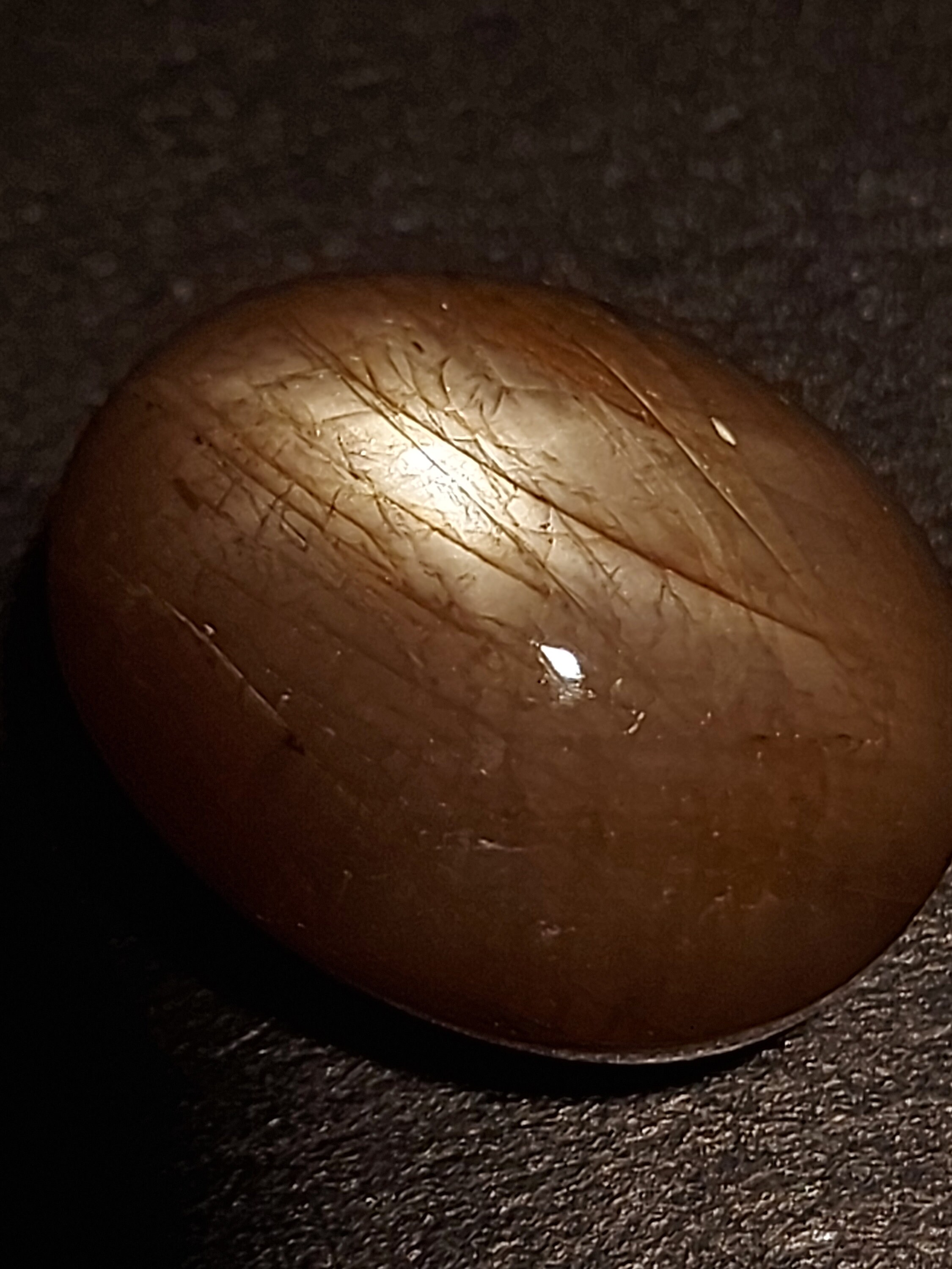 Huge Natural Star Sapphire Cabochon - Loose Yellow Sapphire Gemstone 19 ...