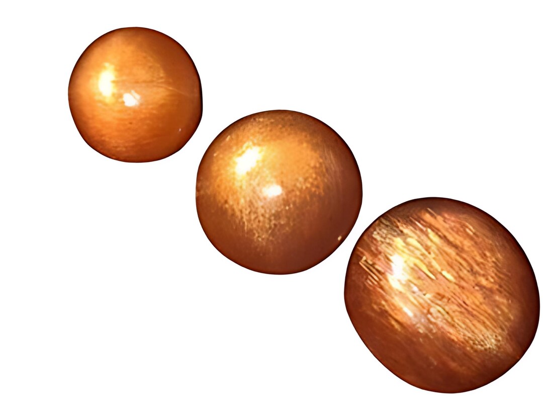 Earth Mined Star Sunstone Cabochons - Loose Natural Sunstone Gemstone ...