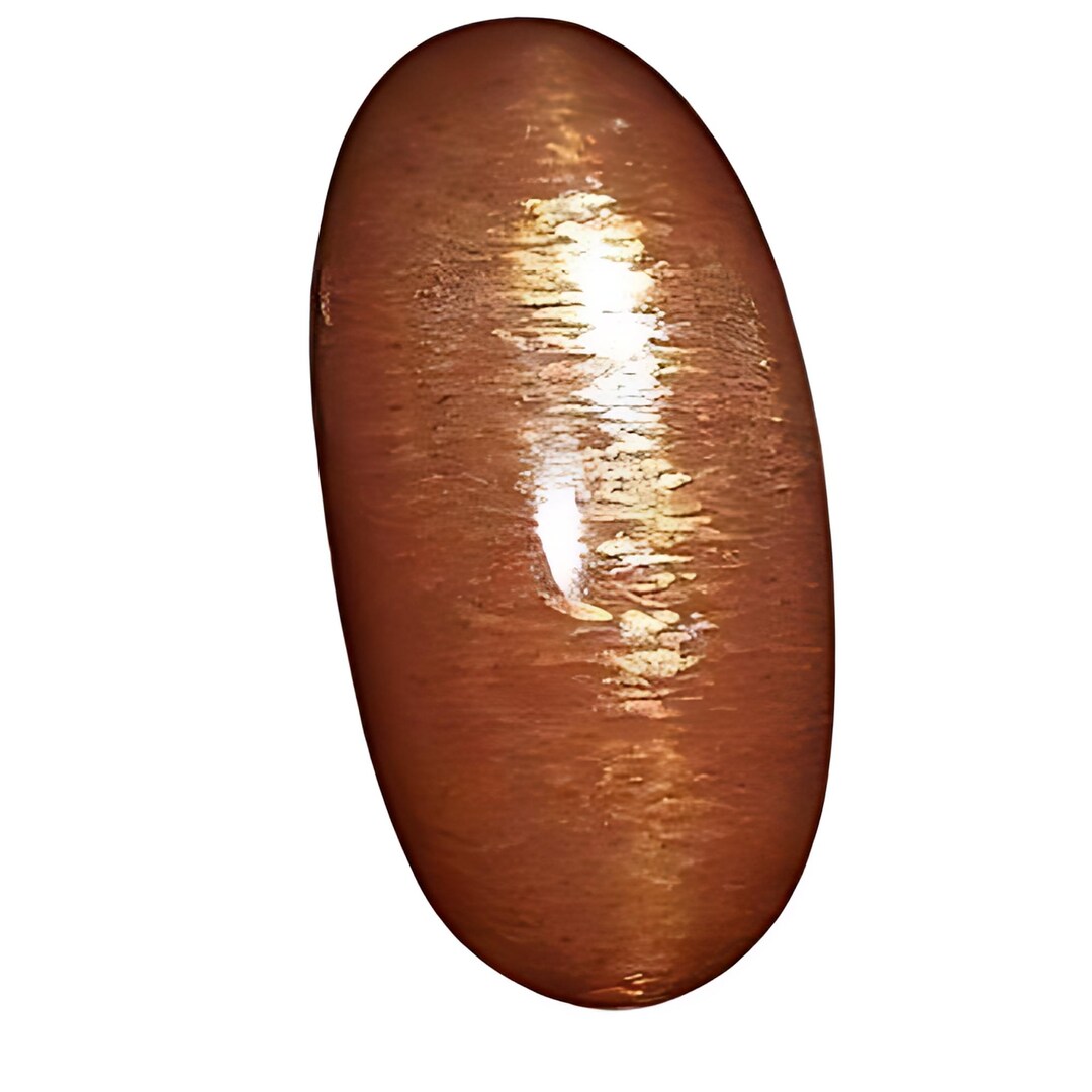Long Bright Star Sunstone Cabochon - Loose Natural Sunstone Gemstone 17 ...