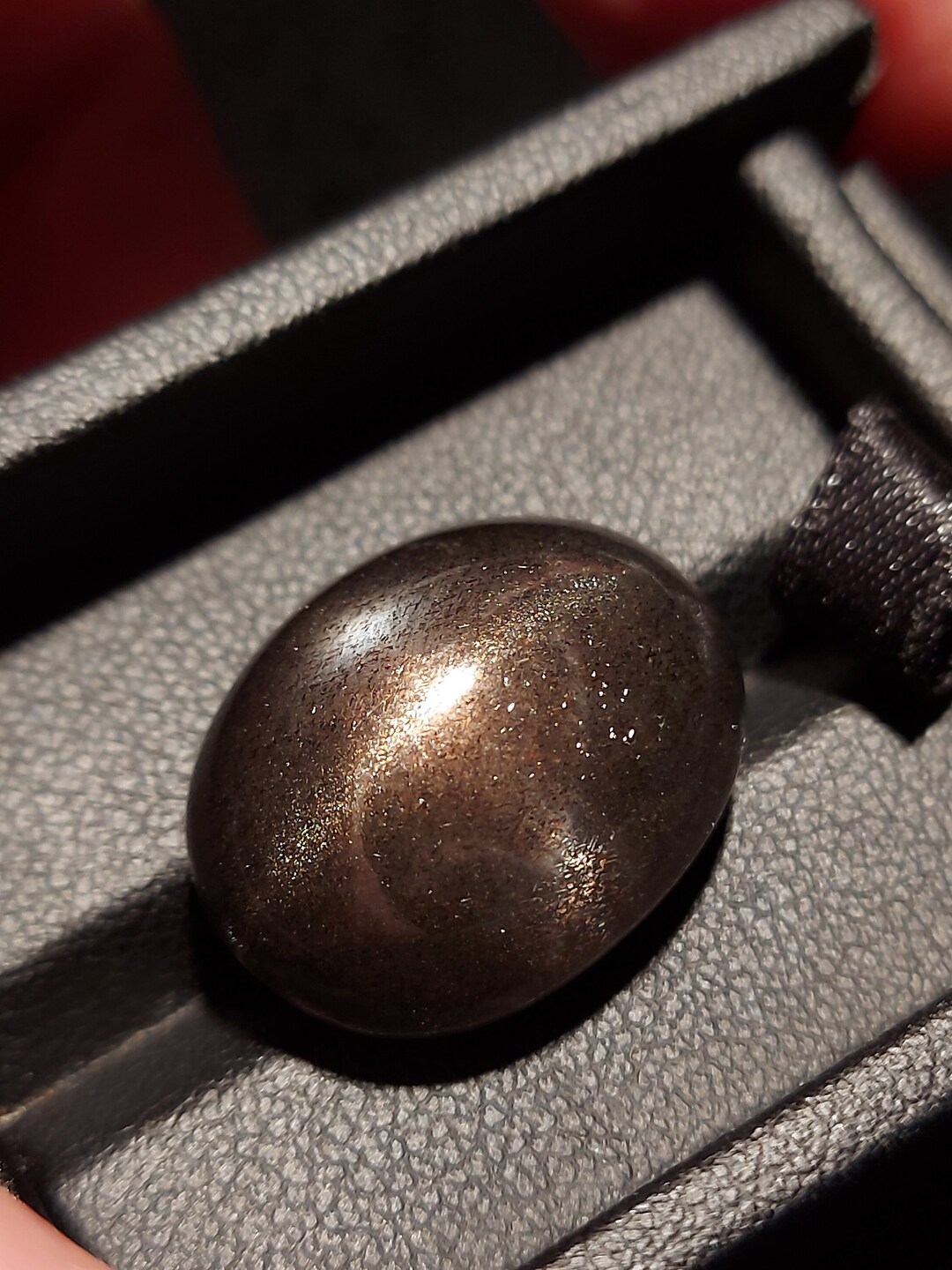 Jumbo Sized Black Star Sunstone Cabochon Loose Natural Sunstone ...