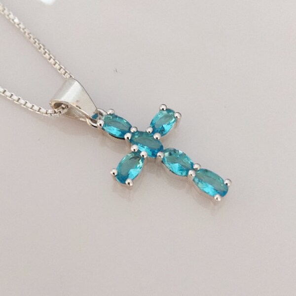 Gemstone Cross - Etsy