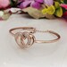 NEW Double Heart Bracelet, Interlocking Heart Bracelet, Classic ...