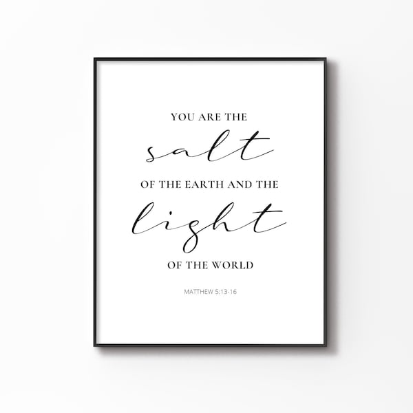 Matthew 5 - Etsy