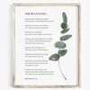 Colossians 3:23-24 Wall Art, Bible Verse Wall Art Print, Botanical ...