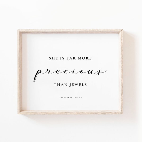 She is Far More - Etsy