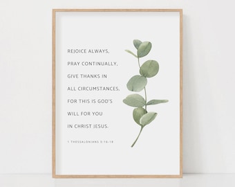 Printable Bible Verse Poster 1 Thessalonians 5:11 Sized 16x20 - Etsy