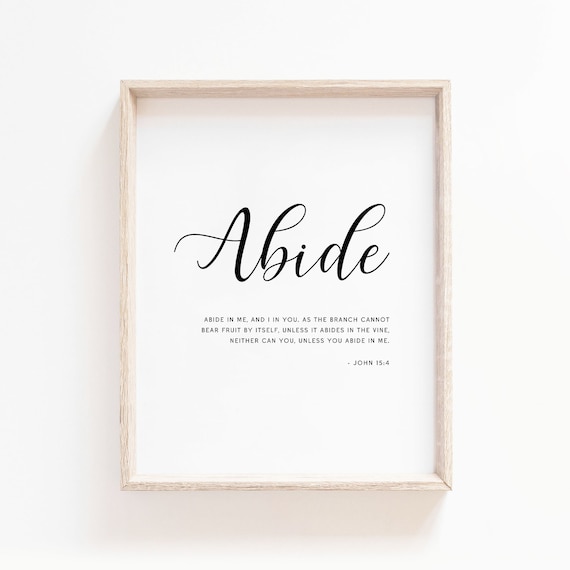 Abide Quotes