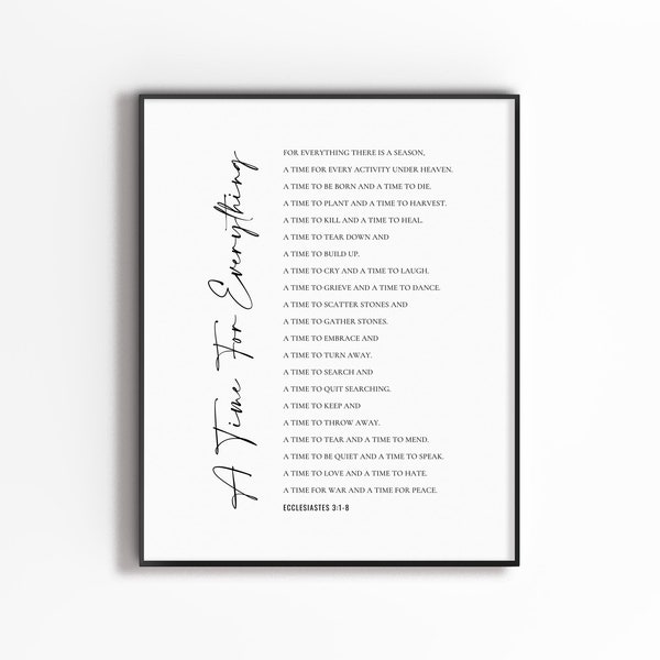 Bible Verse Poster - Etsy
