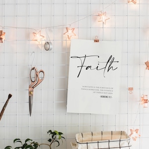 Hebrews 11:1, Now Faith is the Substance of Things Hoped For, Bible ...