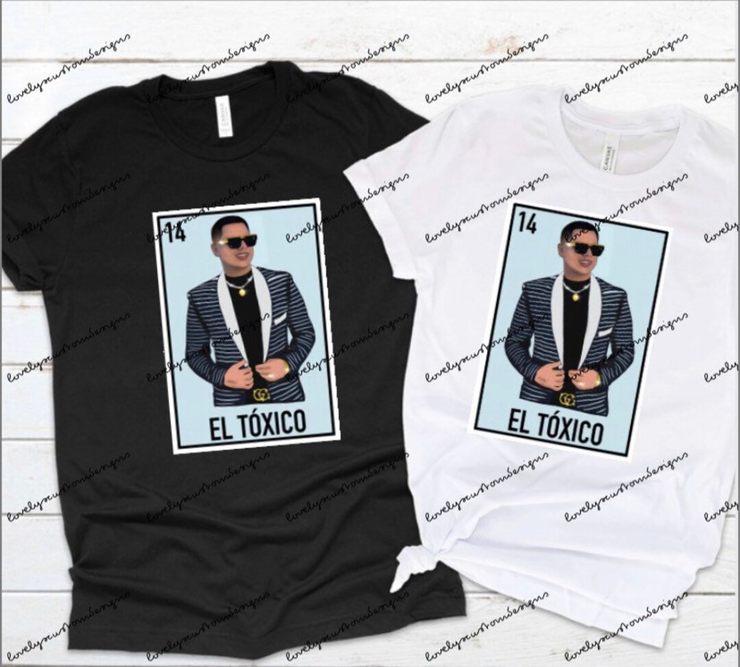 El Toxico Grupo Firme Loteria Card T-shirt - Etsy UK