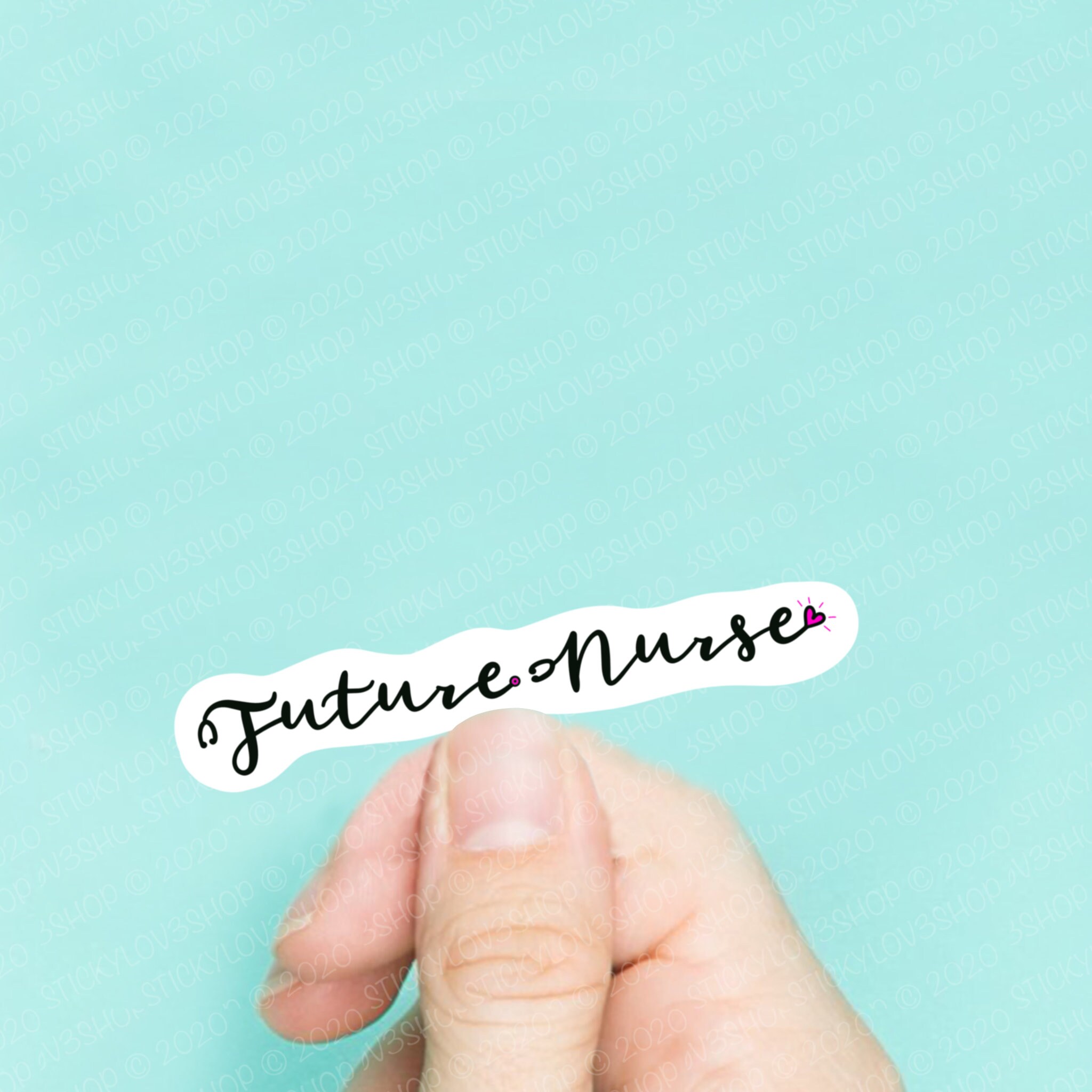Future Nurse Sticker Motivational Stickers Best Friend Gift | Etsy
