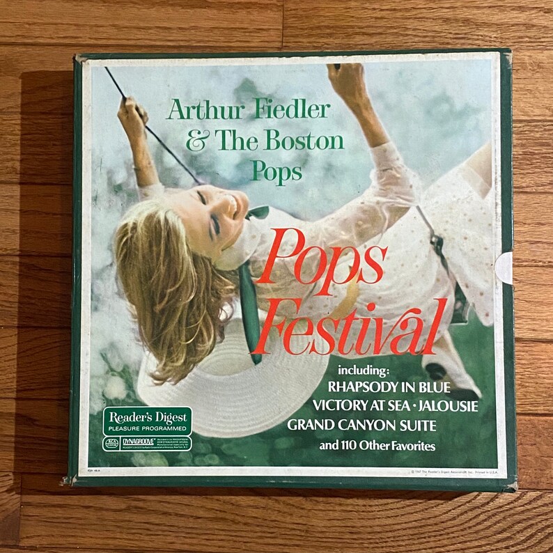 Reader’s Digest Pops Festival Arthur Fiedler & the Boston Pops Vinyl ...
