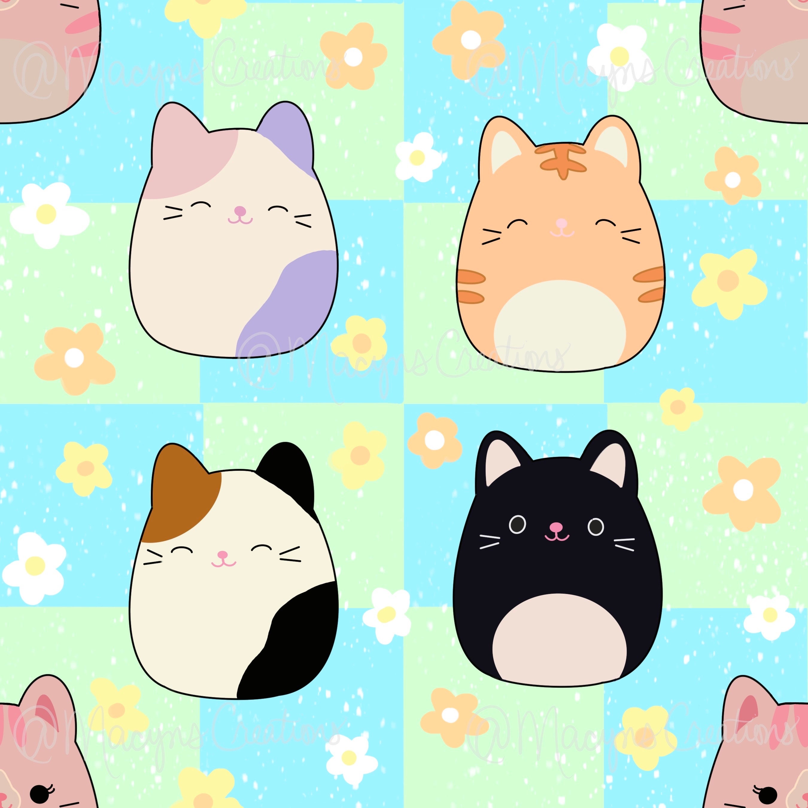 Squishy Cats - Etsy