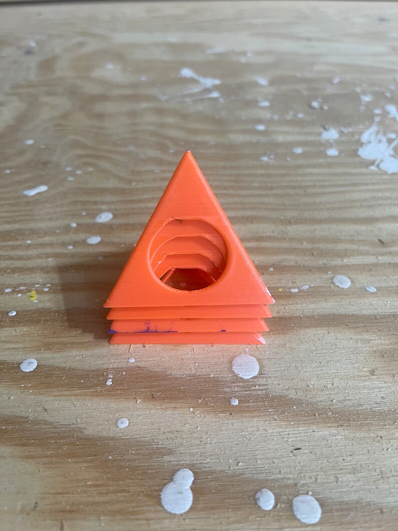 3D Printed Painter's Pyramids - Etsy