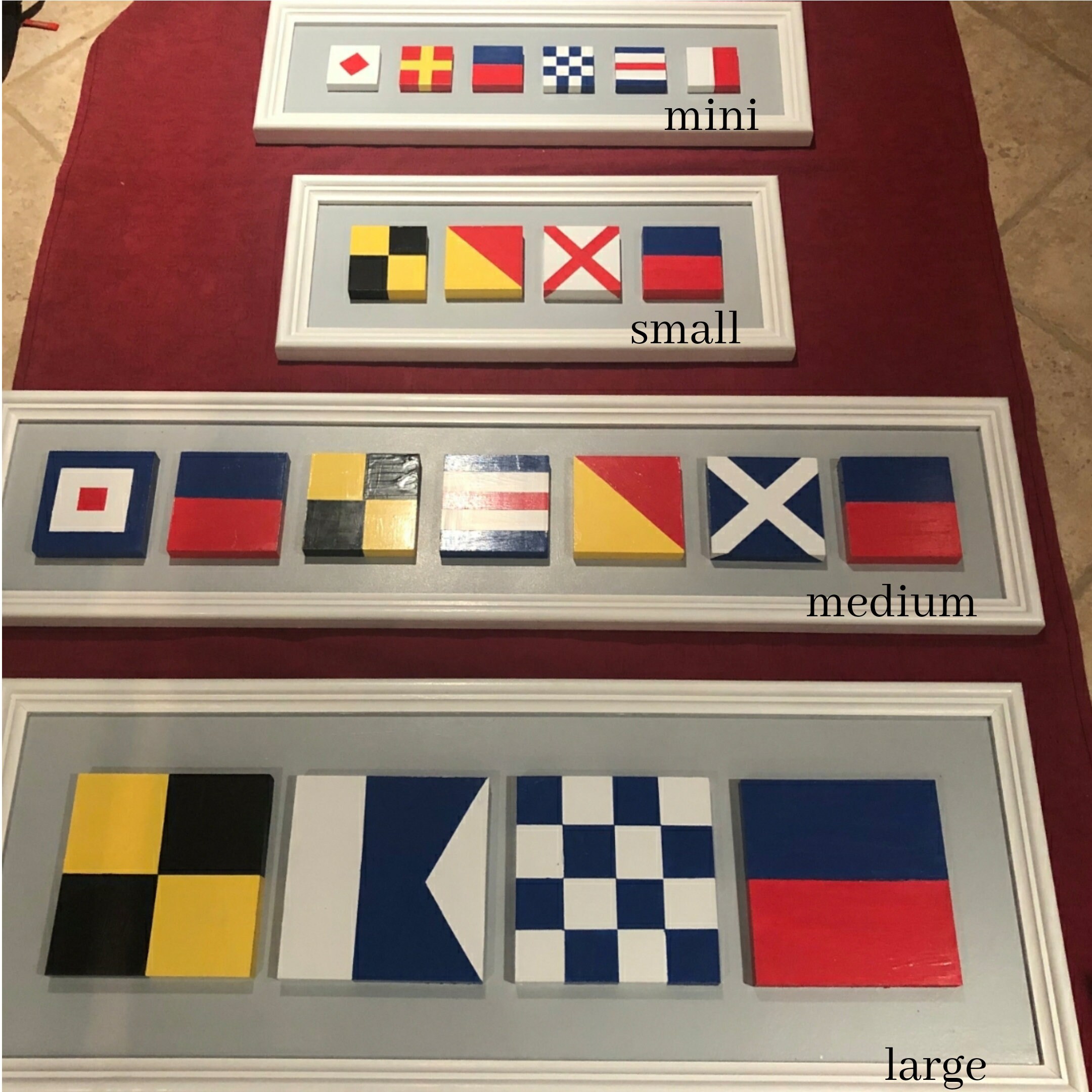 THE ORIGINAL & BEST Nautical Welcome Sign, Welcome Flag Sign for Front ...