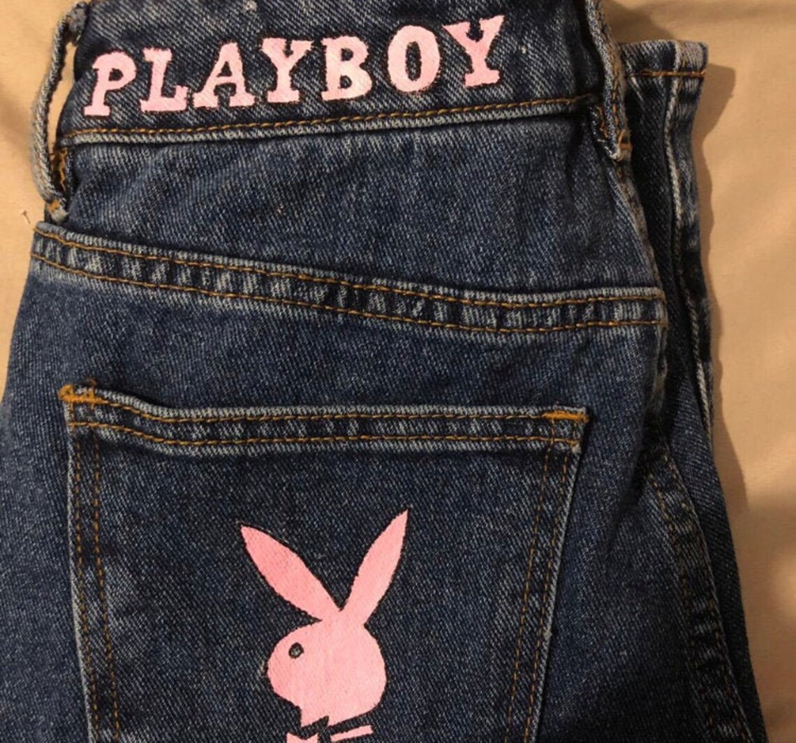 Hand Painted Customized Jeans for Sale - Etsy