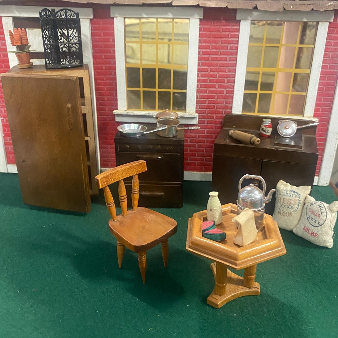Vintage Concord and Shackman Miniature Kitchen #1 - Etsy