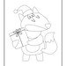 22 Cute Christmas Coloring Sheet Pages Book, PDF Instant Printable ...