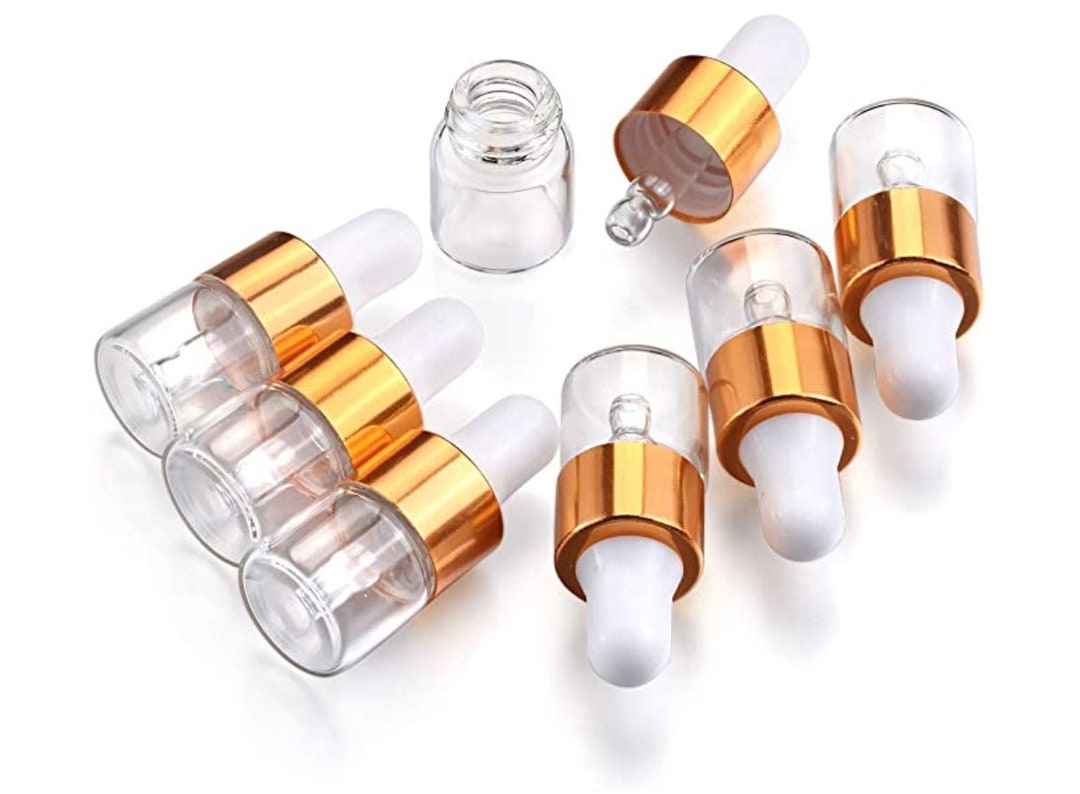 Empty Sample Bottles With Dropper 1ml Drams Pack of 300 - Etsy