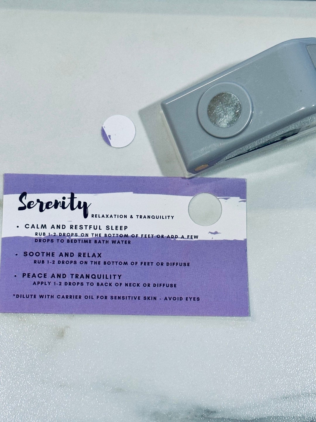 Hole Punch for Sample Vials - Etsy