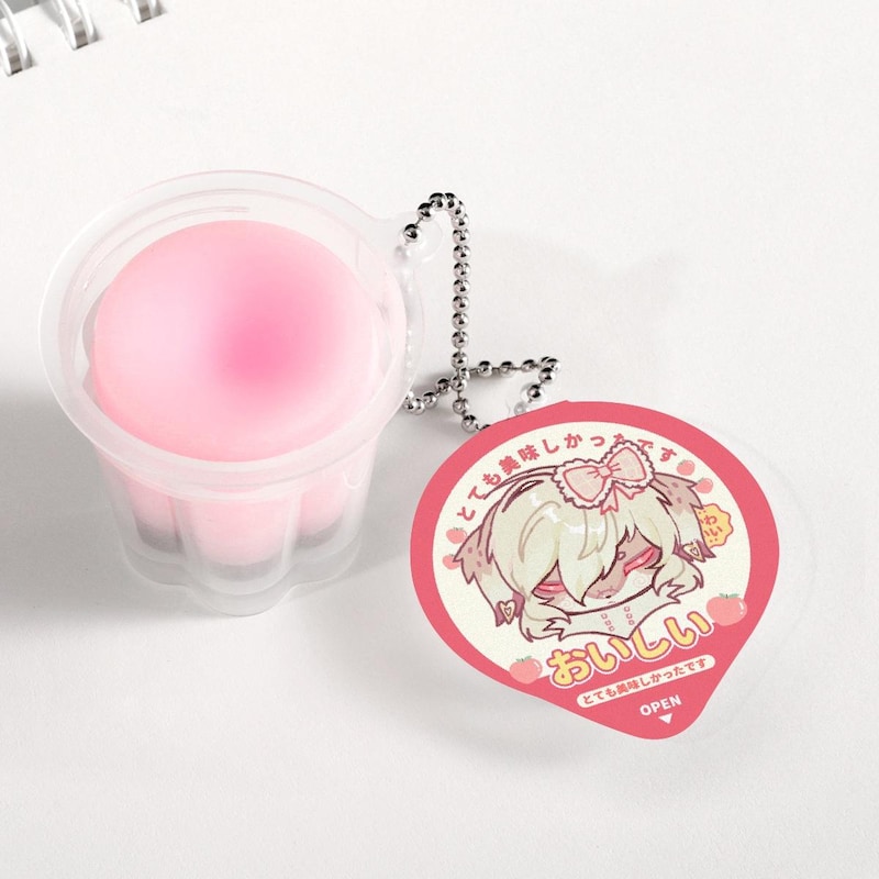 Squishy Pudding Keychains - Etsy