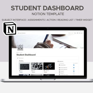Notion Template | Student Dashboard | Study Tracker | To-do List ...
