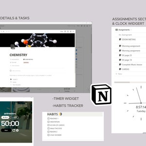 Notion Template | Student Dashboard | Study Tracker | To-do List ...