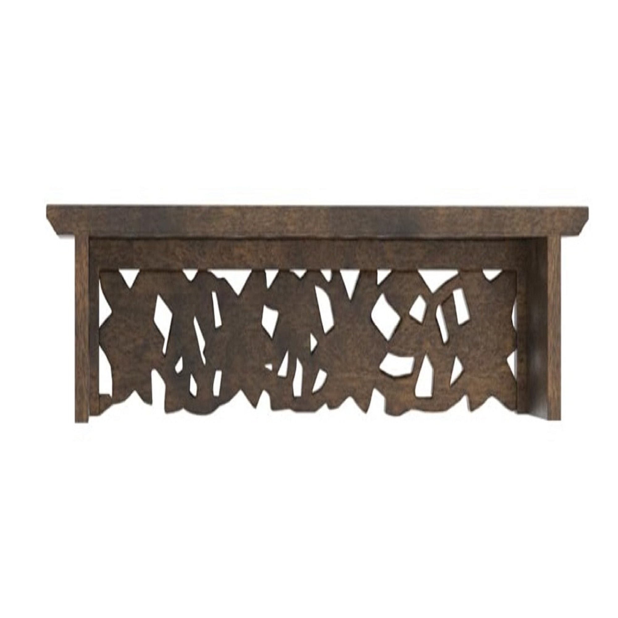 Hand-carved Wooden Fancy Wall Shelf With Intricate Jali Work - Etsy