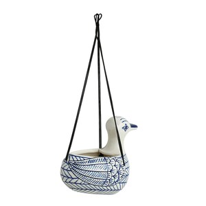 Hanging Planter Succulent Duck Planter Cute Planter Minimalist Decor ...