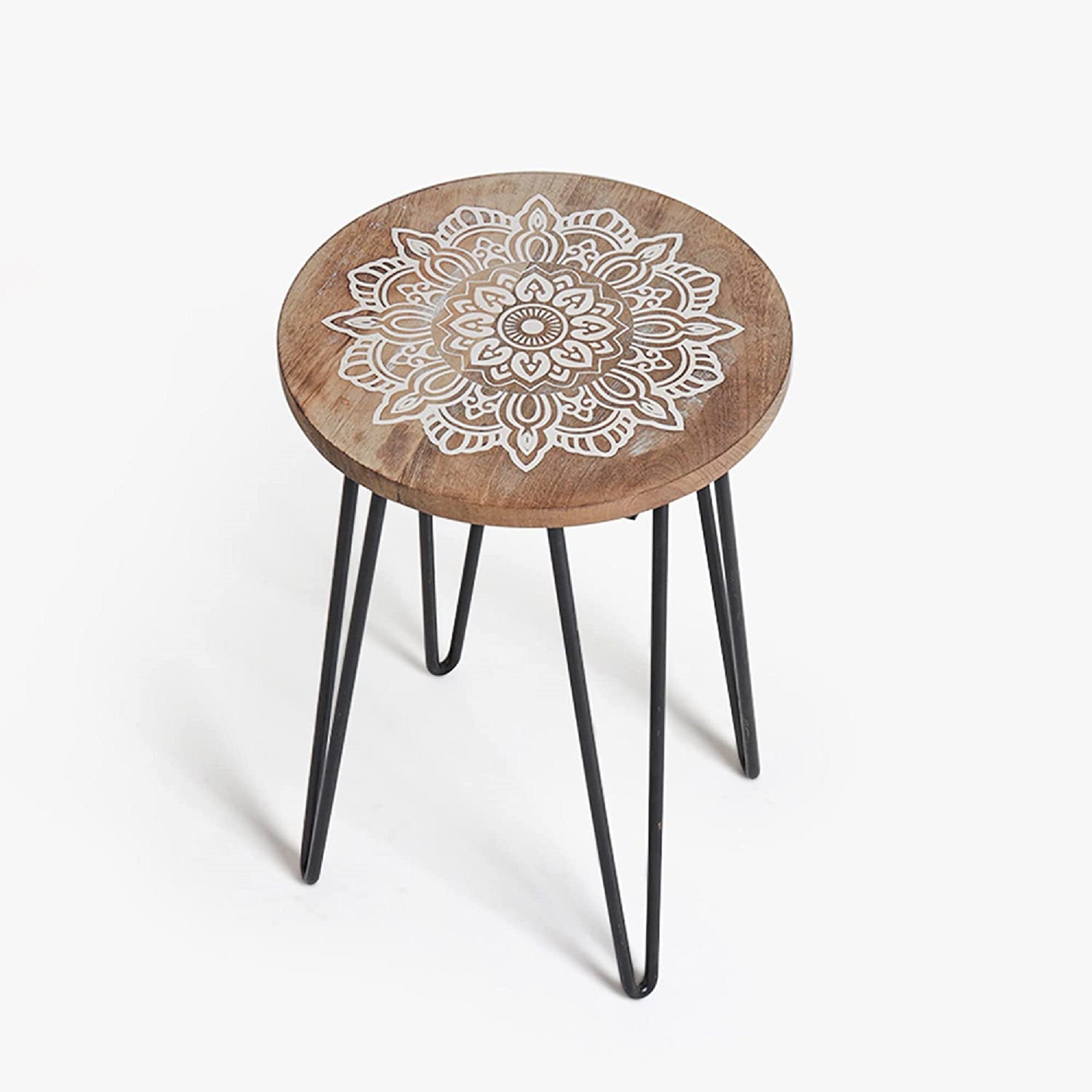 Wooden Plant Stand Indoor/outdoor Plant Stool for Flower Pot Rustic ...